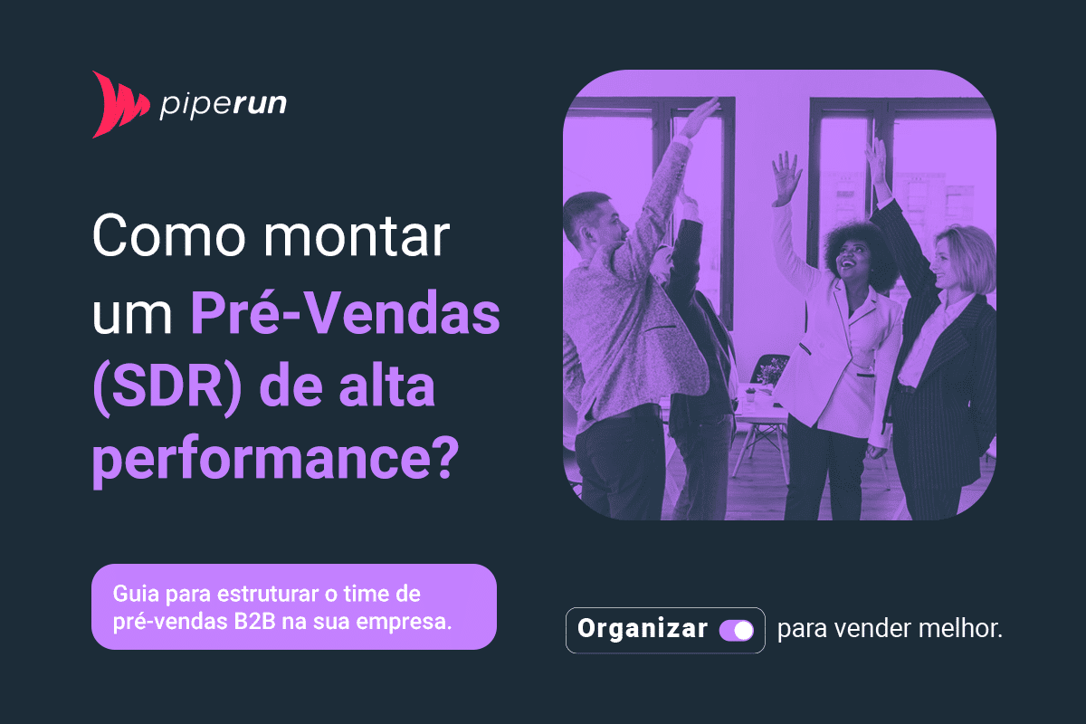 eBook | Guia Setor de Pré-Vendas (SDR) de Alta Performance